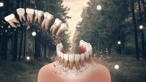 Teeth Crumbling or Falling Out Without Pain in a Dream
